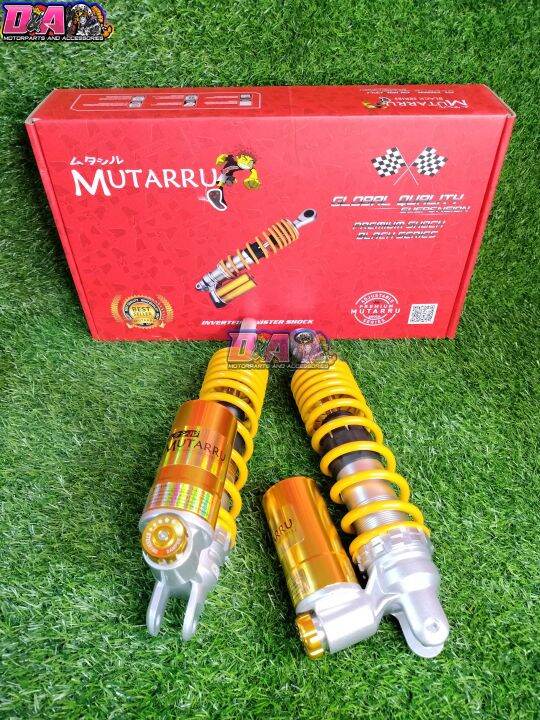 MUTARRU INVERTED REAR SHOCK ABSORBER 310MM HONDA WAVE / XRM / RS ...
