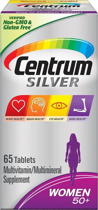 Centrum Silver Womens Multivitamin For Women 50 Plus Multivitamin