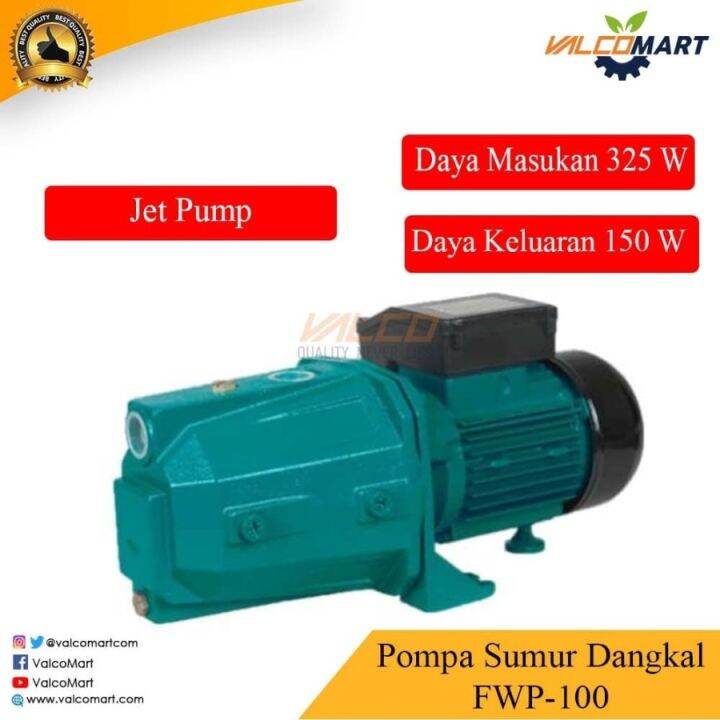 Firman FWP-100 Pompa Sumur Dangkal Semi Jet Pump | Lazada Indonesia