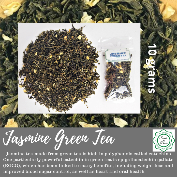 Organic Jasmine Green Tea Leaves | Lazada PH