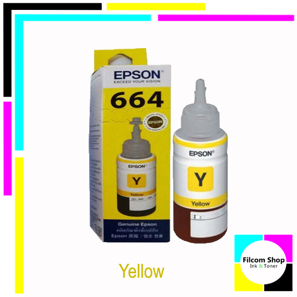 EPSON T6644 70ml Yellow Ink Bottle | Lazada PH