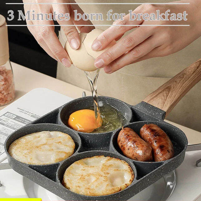 techfuture Four Holes Non-Stick Medical Stone Cauldron | Lazada PH