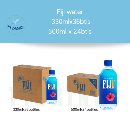 Fiji water 330ml x 36btls / 500ml x 24btls | Lazada Singapore