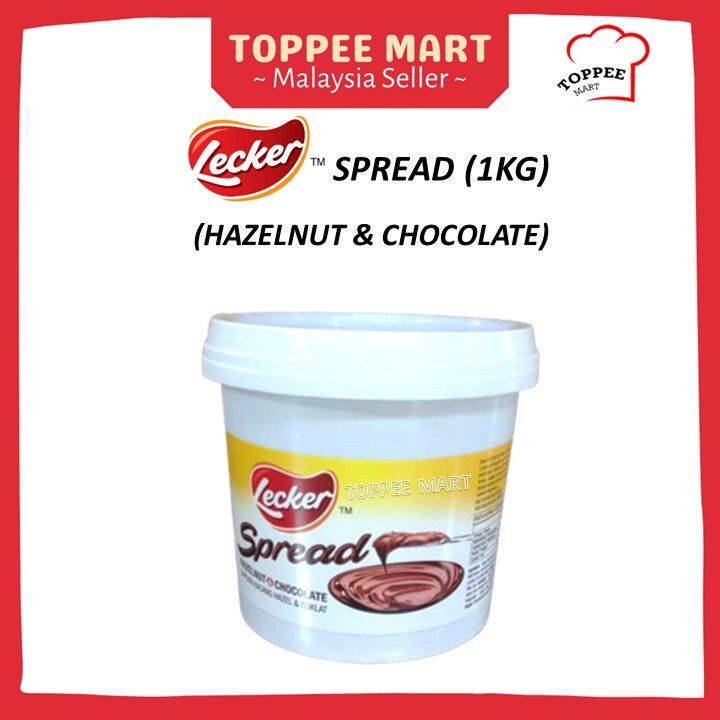 LECKER HAZELNUT CHOCOLATE SPREAD 1KG | Lazada