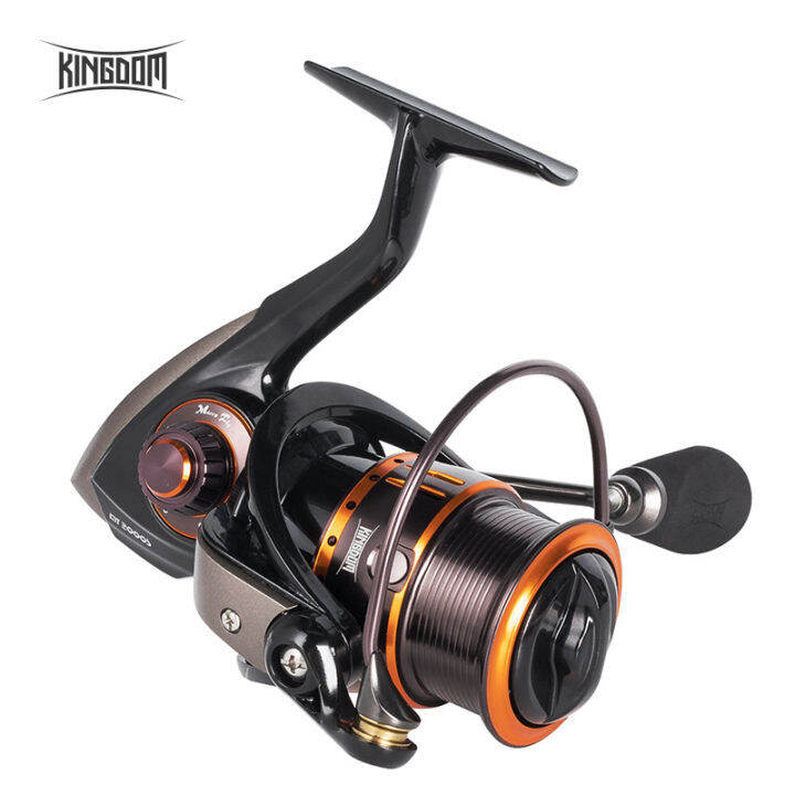 Kingdom MICRO FLY Spinning Fishing Reel 800 1000 2000 3000 Spool ...