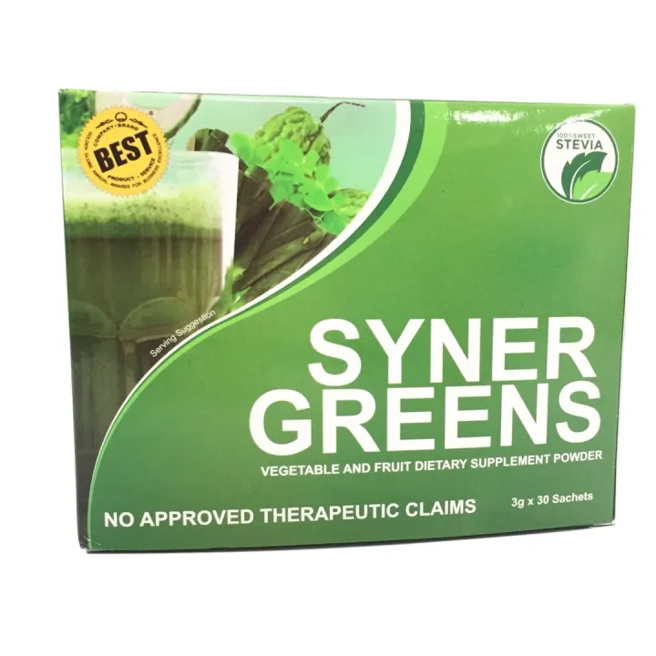 Synergreens Dietary Supplement Powder 30 sachet | Lazada PH