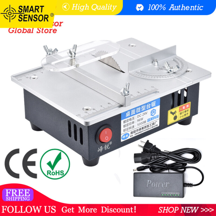 Smart Sensor Mini Multifunctional Table Saw Electric Desktop Saws Small ...