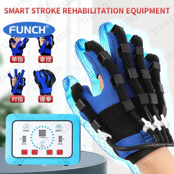 Automatic Rehabilitation Robot Gloves Rechargeable Portable Cordless ...