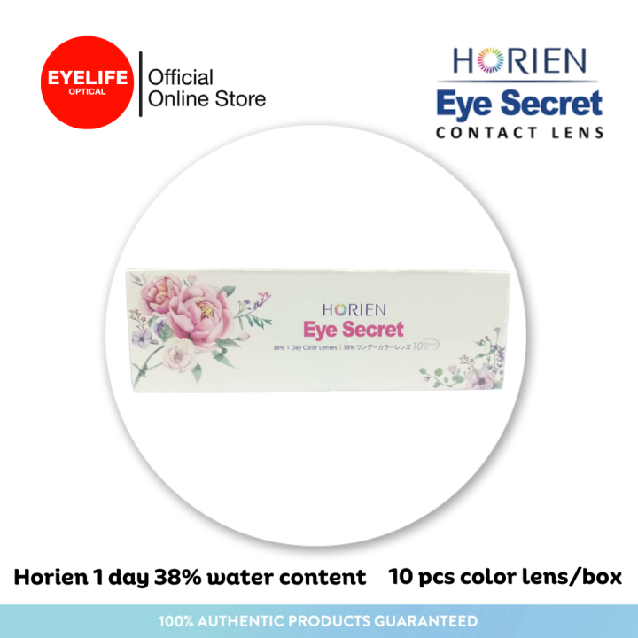 Horien Eye secret 1 Day Color contact lens 10pieces/Box | Lazada