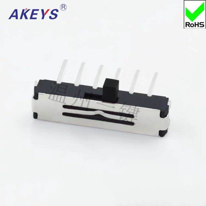 【CW】 10PCS MSK 42D01 MINI slide switch 4P2T DIP side slide 12 pin 2 ...