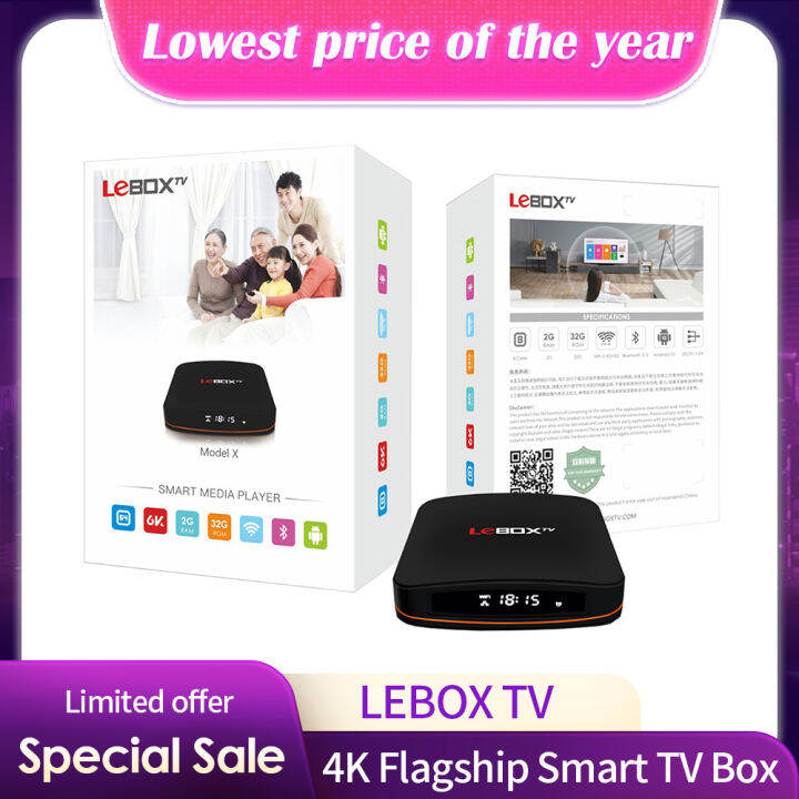 【LEBOX TV】Latest Best Chinese Smart Android 10 TV Box 2G+32G 6k HDR Top ...