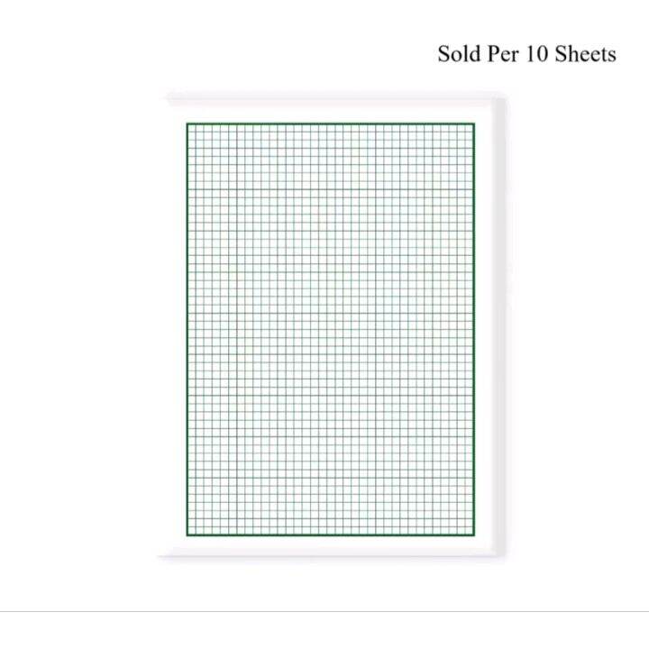 KES 10sheets diamond graphing paper per pack COD | Lazada PH