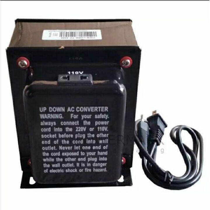 SOURCE TC-2000 TRANSFORMER 2000watts step up/set down transformer ...
