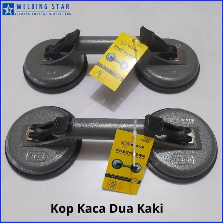 KOP KACA 2 KAKI DIAMETER 120 mm MKSIMAL BEBAN 100 kg | Lazada Indonesia