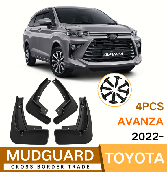 Toyota avanza 2022 Car Fender AVANZA 12-21 Mud shield | Lazada PH