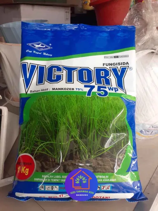 COD 1 Kg Fungisida Victory 75 WP Biru Mancozeb Obat Jamur Tanaman Cabe ...