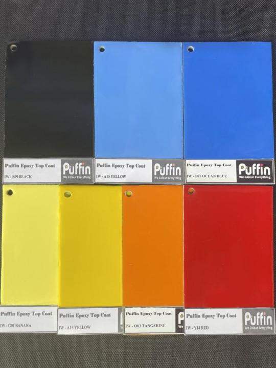 CAT LANTAI EPOXY MULTI LAYER PUFFIN 193 1KG - TOPCOAT FLOOR COATING ...