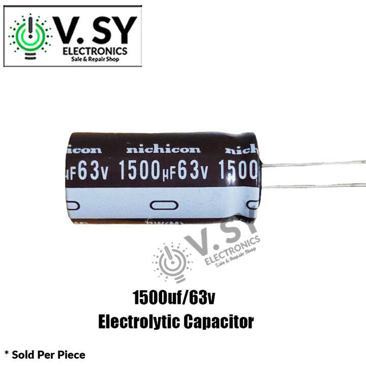 NICHICON 1500UF 63V Electrolytic Capacitor | Lazada PH