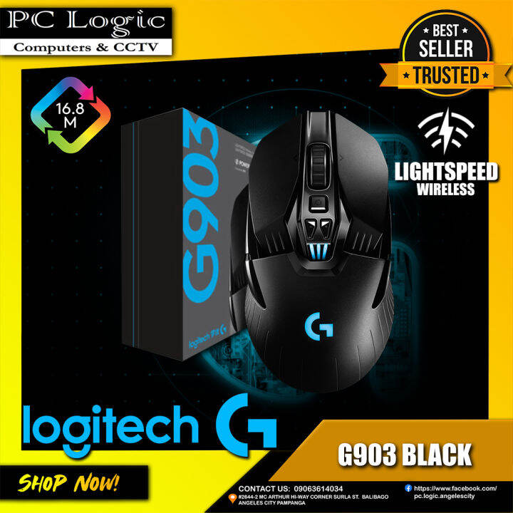 LOGITECH G903 Hero Lightspeed wireless Gaming Mouse | Lazada PH