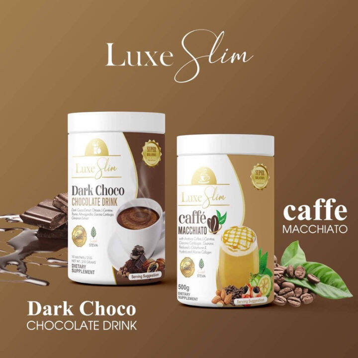 Luxe Slim Beauty Drinks | Half Kilo/Jar | Slimming Coffe & Juice | 6 ...