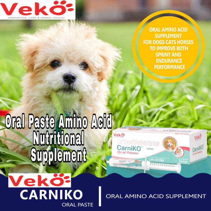 Veko Carniko Amino Acid Supplement Oral Paste For Dogs Cats Horses | Lazada PH