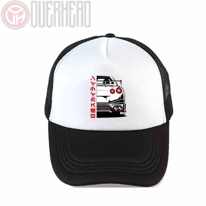 TOPI JARING PUTIH PRIA WANITA LOGO JAPAN TERBARU FROM OVERHEAD | Lazada ...