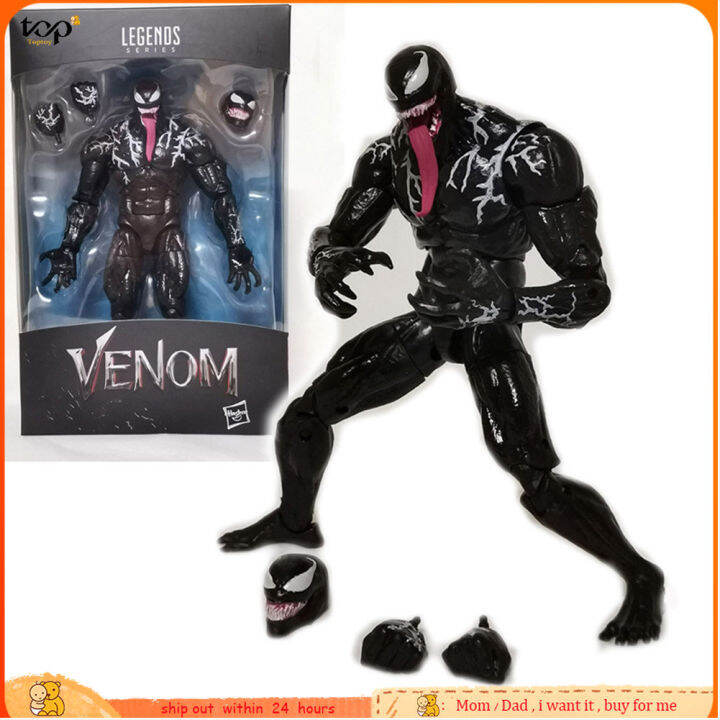 1 Box Of Venom Model Hasbro Marvel Legends Series Venom Collectible ...