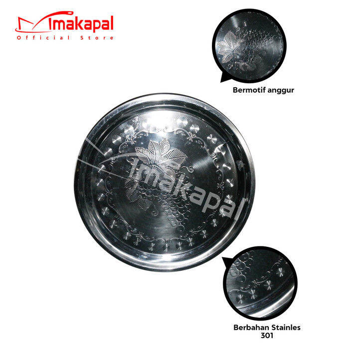 Nampan Motif Anggur Makapal | Lazada Indonesia