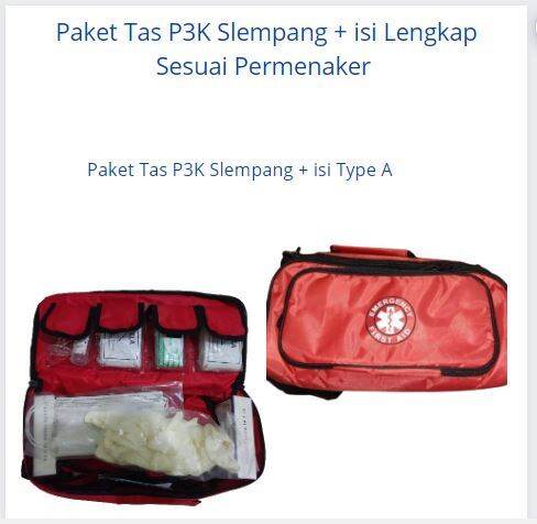 Paket P3K Tas Emergency emergency / Tas P3K Jinjing Lengkap dengan Isi ...