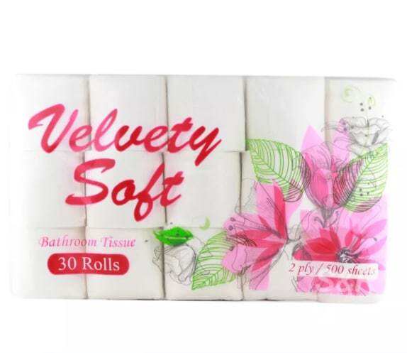 Velvety Soft Bathroom Tissue 2-Ply 30 rolls | Lazada PH