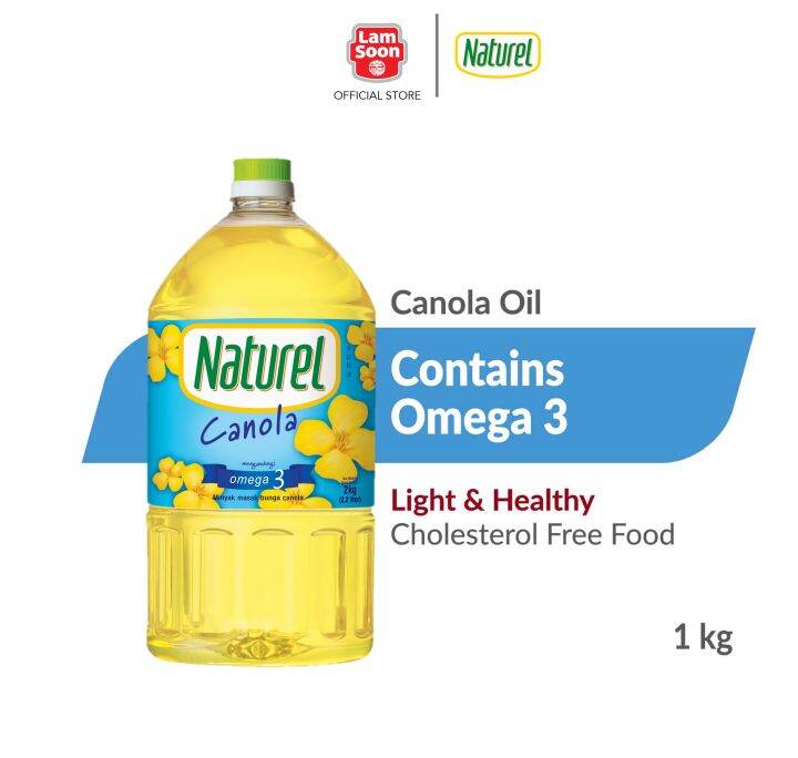 Naturel Canola Cooking Oil 2kg | Lazada