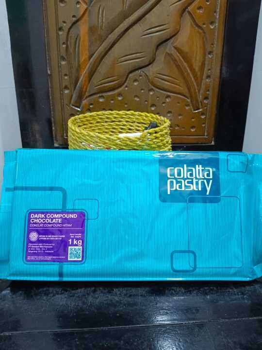 New!!!Collata Pastry Dark Coumpound Chocolate / Coklat Batangan Ukuran ...