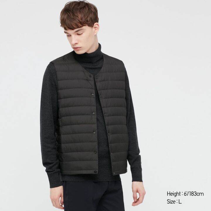 Rompi Uniqlo Compact Ultra Light Down 439810 Vest Pria 09 Black ...