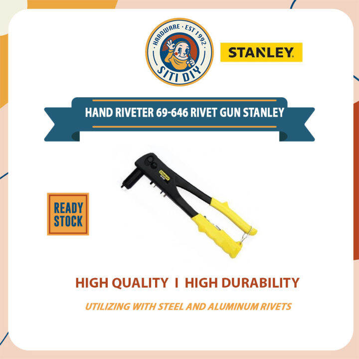 [SitiDIY] STANLEY Hand Riveter 69-646 Rivet Gun/Right angle riveter ...