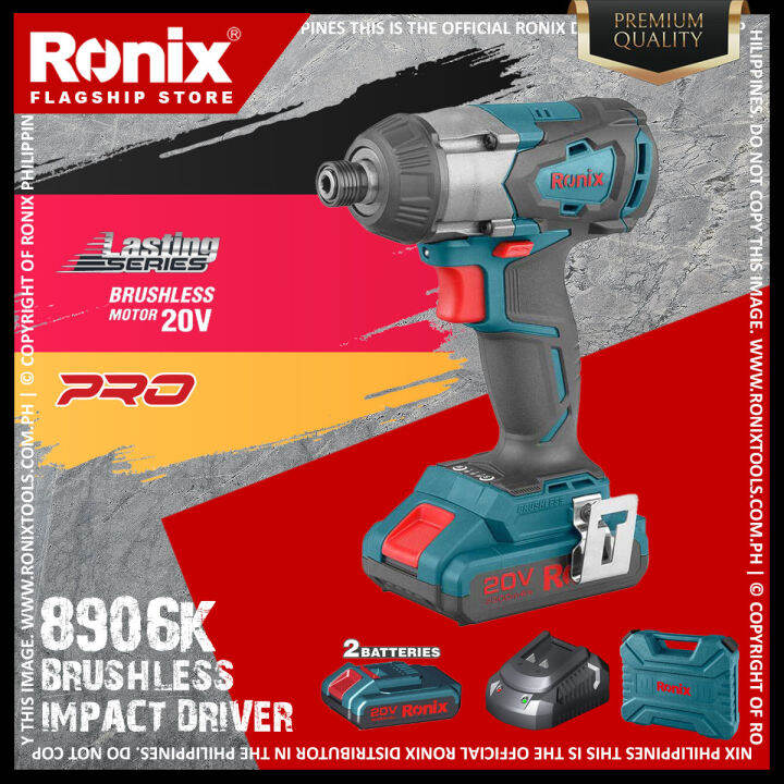 New Arrival! 🇩🇪 Ronix 8906K Premium Quality Brushless Impact Driver ...