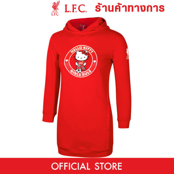 LIVERPOOL FOOTBALL CLUB Hello Kitty เสื้อฮู้ดเด็กผู้หญิง | Lazada.co.th