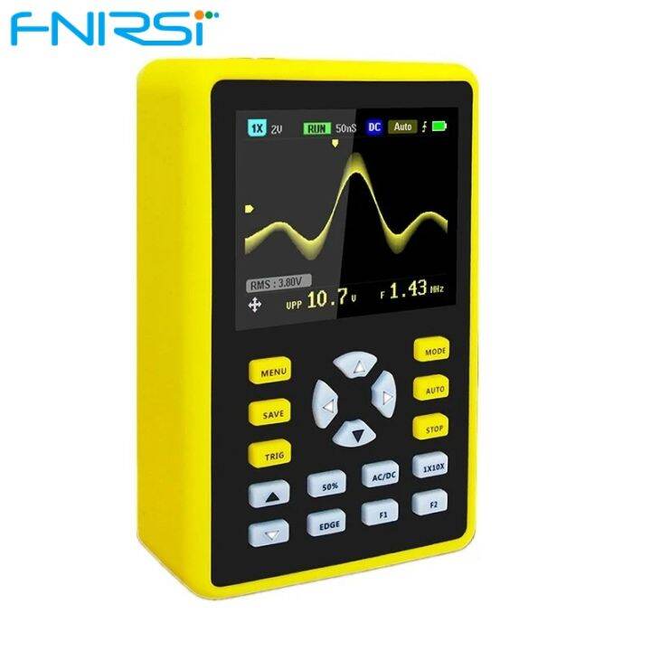 Handheld 5012H 2.4" LCD Digital Mini Oscilloscope Rechargeable & 100MHz ...