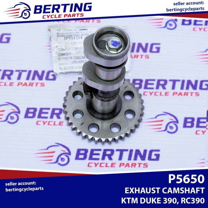 KTM EXHAUST CAMSHAFT Duke 390 RC390 Genuine JP511214 | Lazada PH