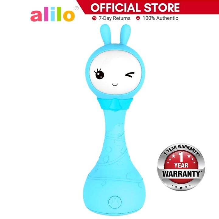 ☂ Alilo Yoyo Shake Tell Rattle v2 (Learn ABC Count 123) - Blue | Lazada PH