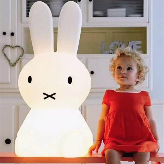Miffy small night light rabbit creative ins rabbit desk lamp of bedroom ...