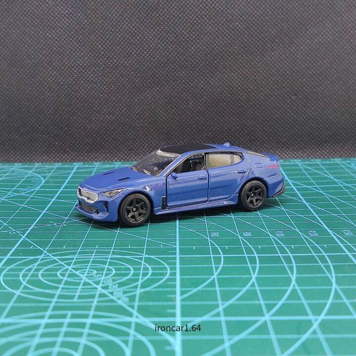 majorette kia stinger gt สีน้ำเงิน | Lazada.co.th