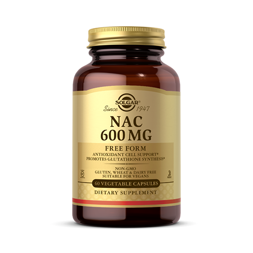 Solgar NAC (N-Acetyl Cysteine) 600mg 60 Capsules | Lazada PH