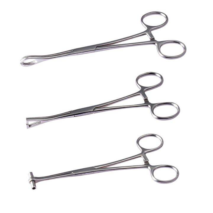 Surgical Steel Piercing Tool Opening Needle Ball Clamp Plier Piercing ...