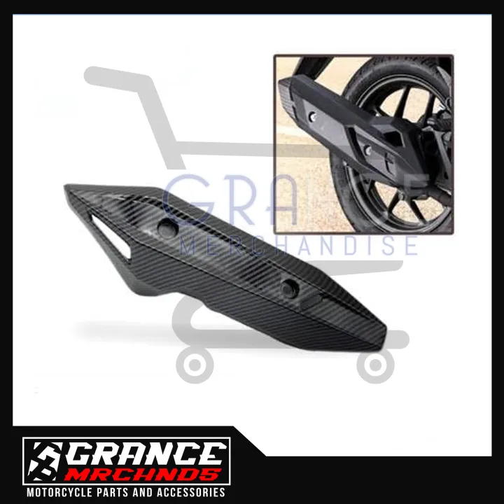 Heat Guard Carbon for Honda Click V2 125/150 | Lazada PH