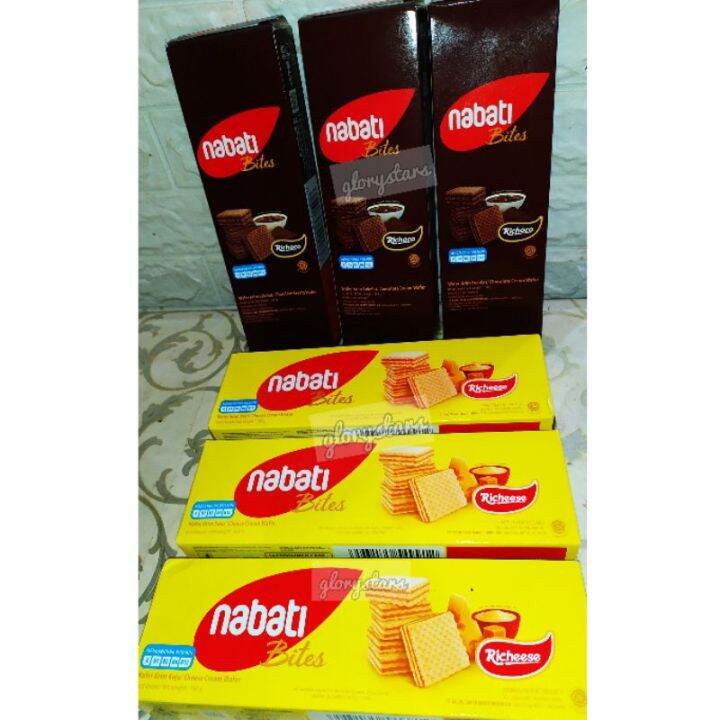 RICHEESE NABATI BITES WAFER ALL VARIANT 168gr | Lazada Indonesia