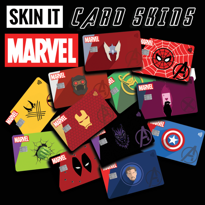 SKIN IT : Avengers Card Skins (Stickers For ATM or Beep Cards) | Lazada PH