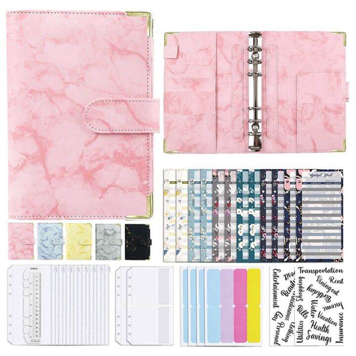 29 Pack Budget Binder Set, Cash Binder, Cash Savings Organizer Wallet ...