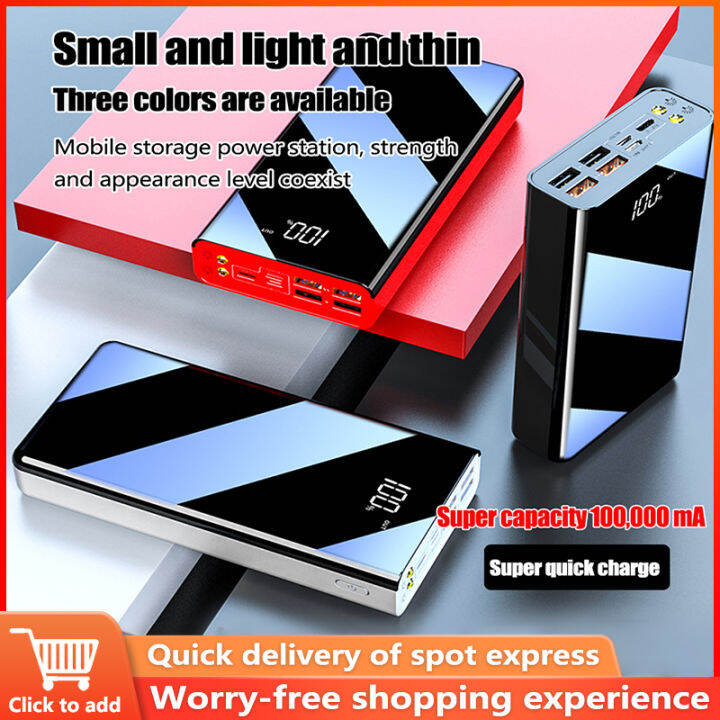 【3 years warranty】 Power bank 100000/120000/150000mAh variety of high ...