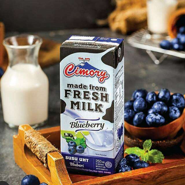 Cimory UHT BLUEBERRY 250 ml SUSU CIMORY UHT 250 ML RASA BARU 1 Pc ...