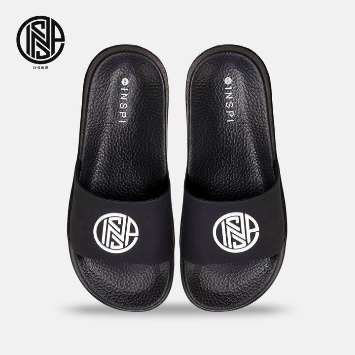 New 2023 INSPI Basics Slip on Slides for Men Korean Casual Flip Flops ...